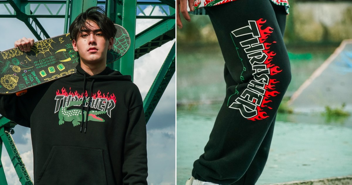 งาน COLLAB. ครั้งแรกระหว่าง "LACOSTE X THRASHER" สองแฟชั่นไอค่อนผู้กำหนดเทรนด์